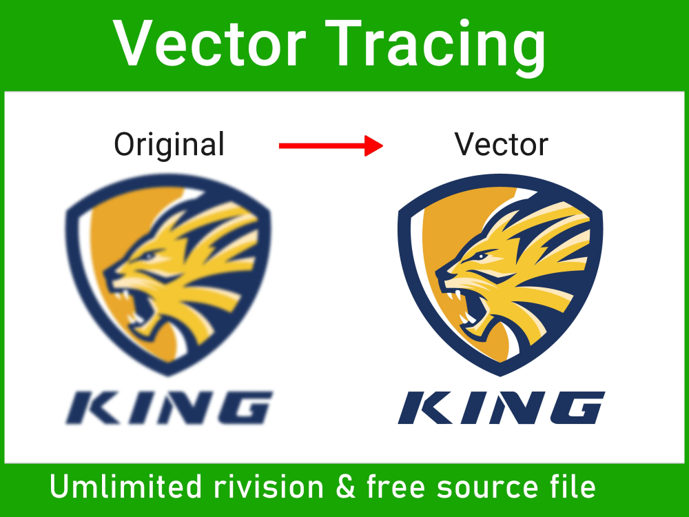 Convert any logo and image in vector | Upwork