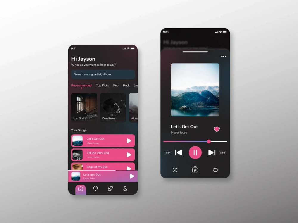 An amazing mobile app UI/UX design | Upwork