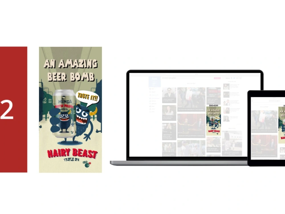 A 100 percent unique custom animated banner ad | Upwork