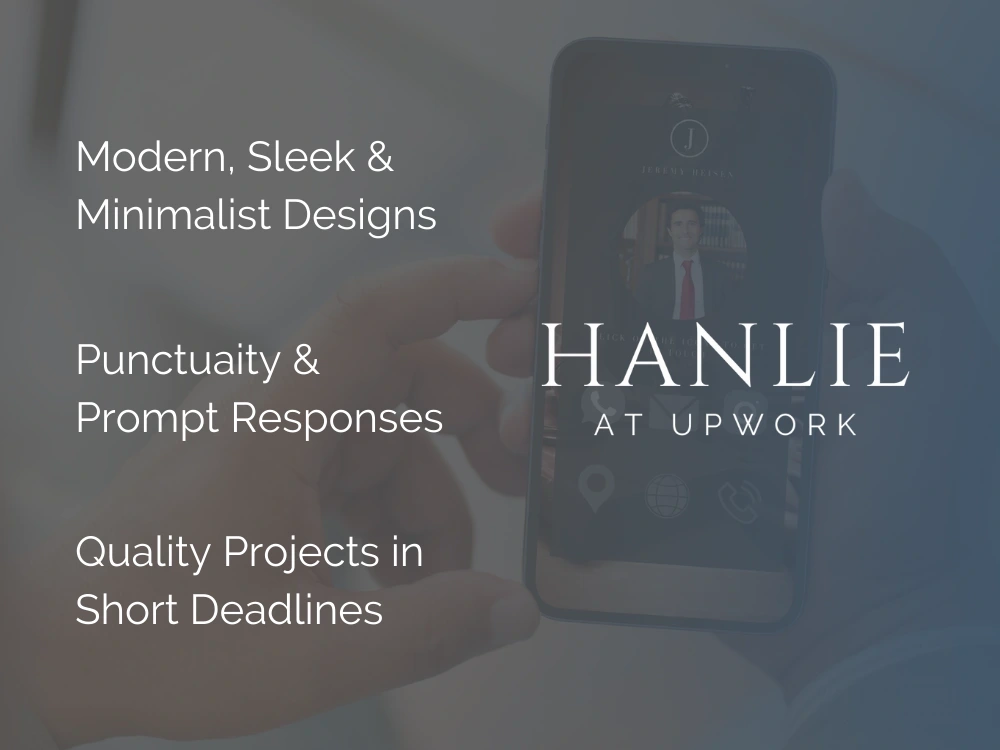 A modern interactive business card (PDF), attractive and eyecatching ...