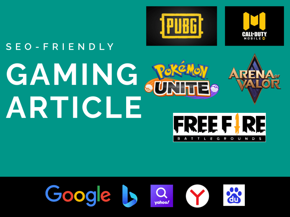 An SEO friendly Gaming article | Upwork