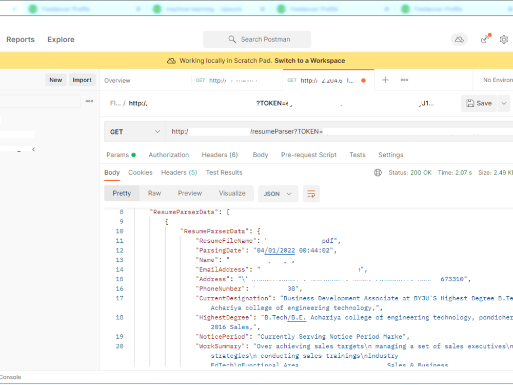 Scalable and Secured RESTful API using Python Flask | Upwork Scalable and Secured RESTful API using Python Flask | Upwork