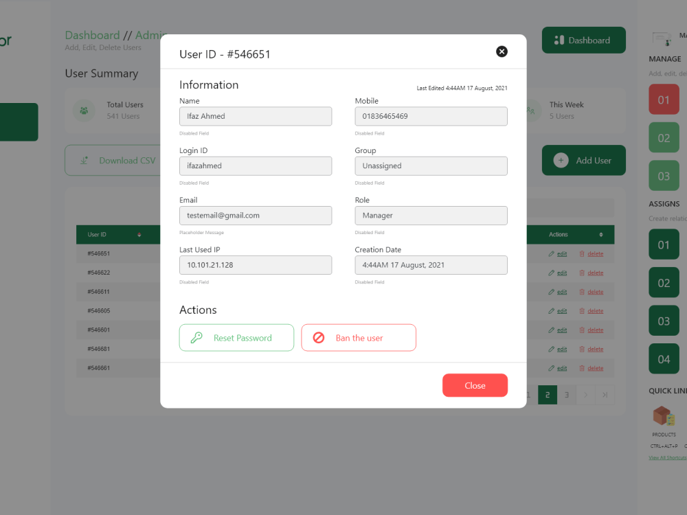 React Admin Dashboard For Your Business | Upwork