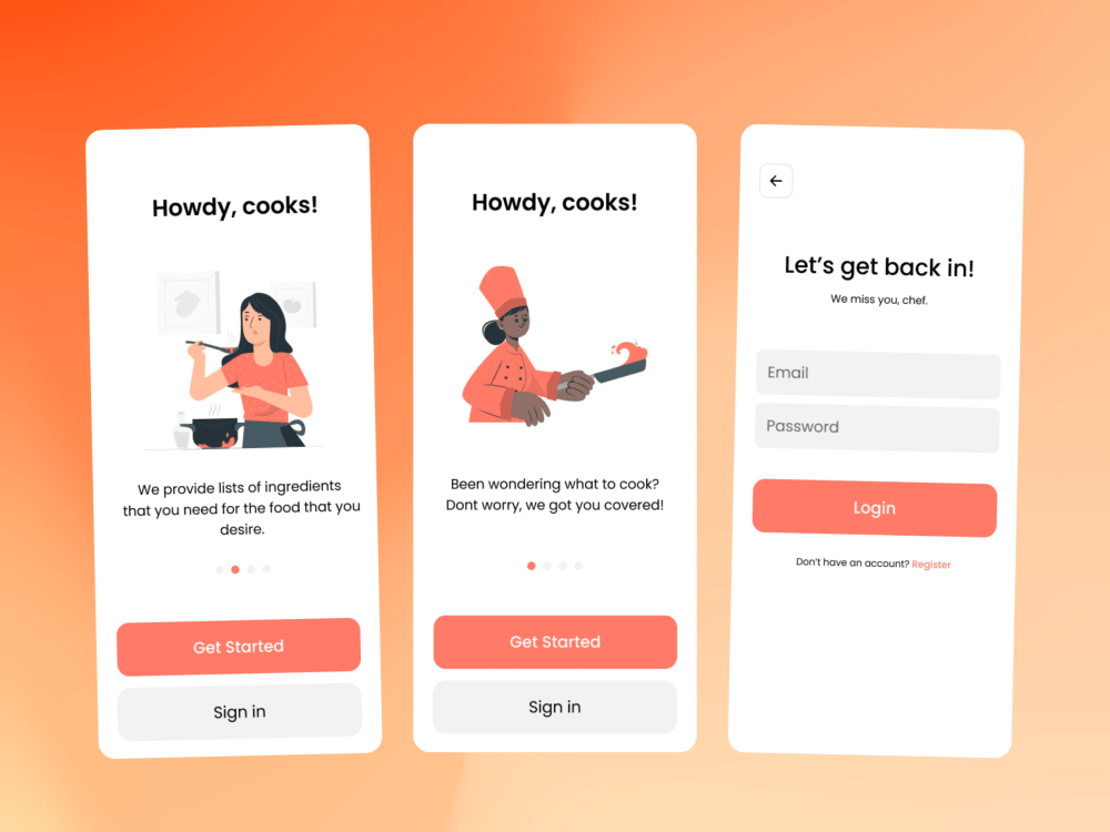 A modern and clean Website & Mobile App UI/UX Design | Upwork