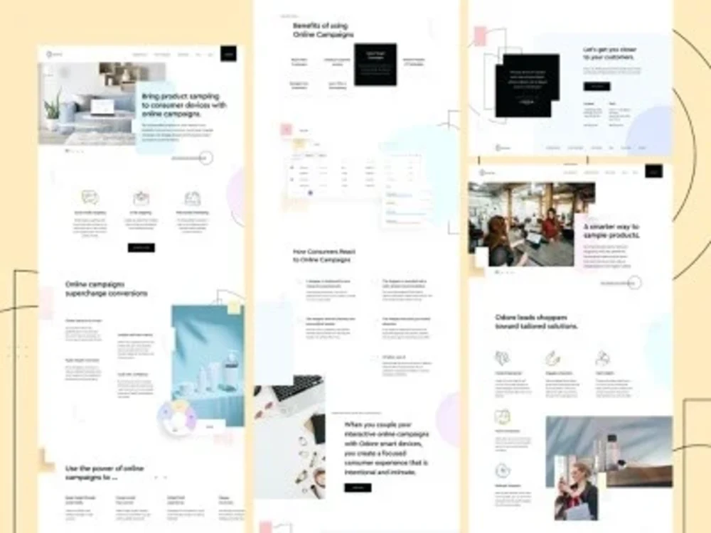 Clean,Futuristic,smooth User experience Design for your Website/app ...