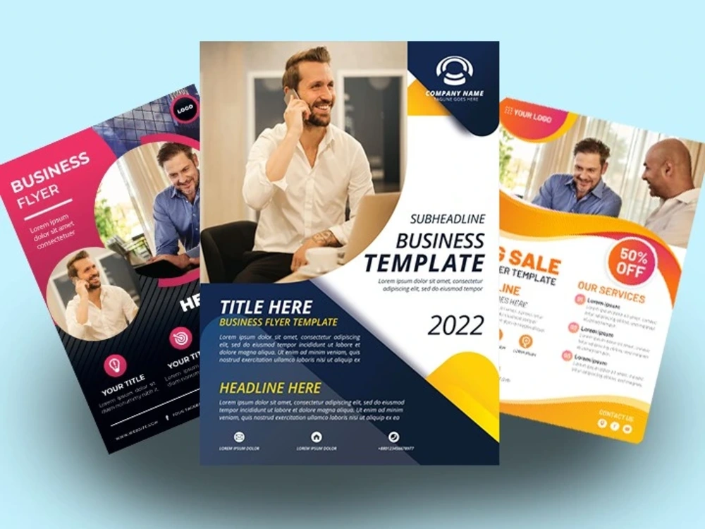 A professional flyer design for your business | Upwork