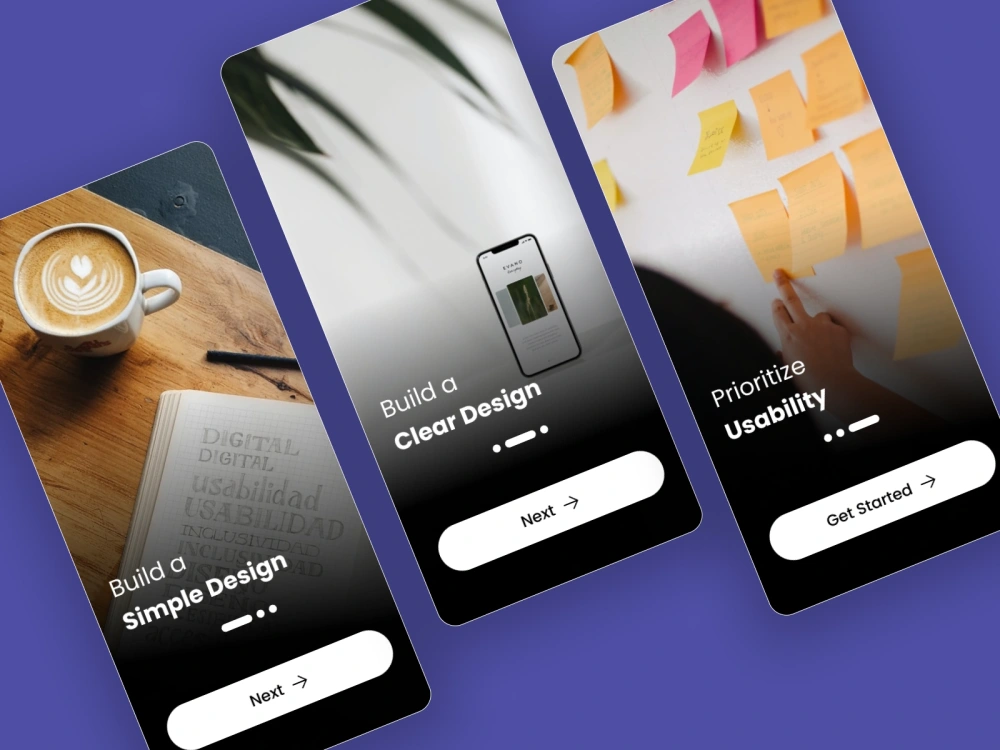 Modern Mobile App UI/UX Design | Upwork