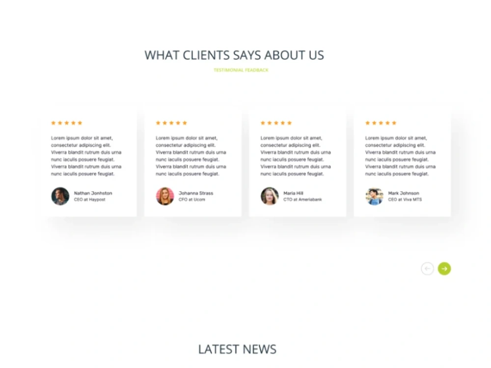 A modern and well structured design for you website | Upwork