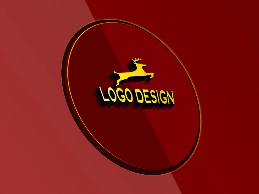 A brandmark,3D logo, social media marketing, design for your business ...