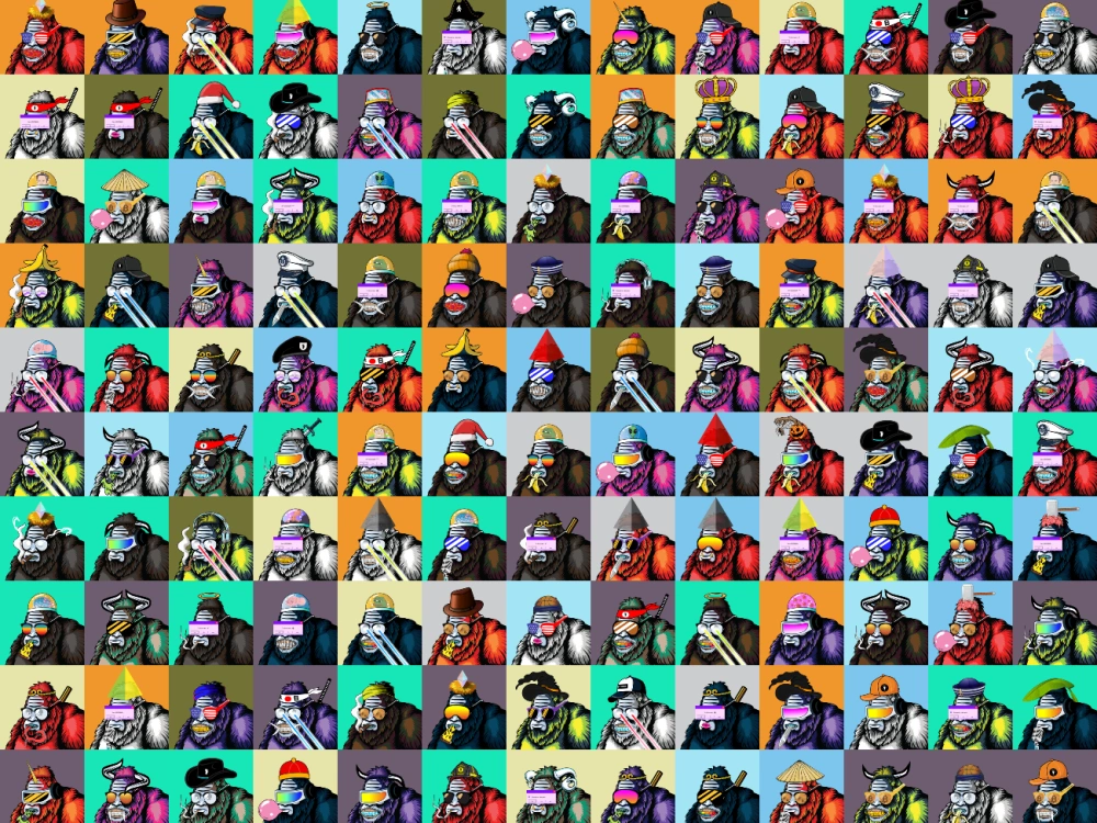 10,000 generative art from your NFT design | Upwork