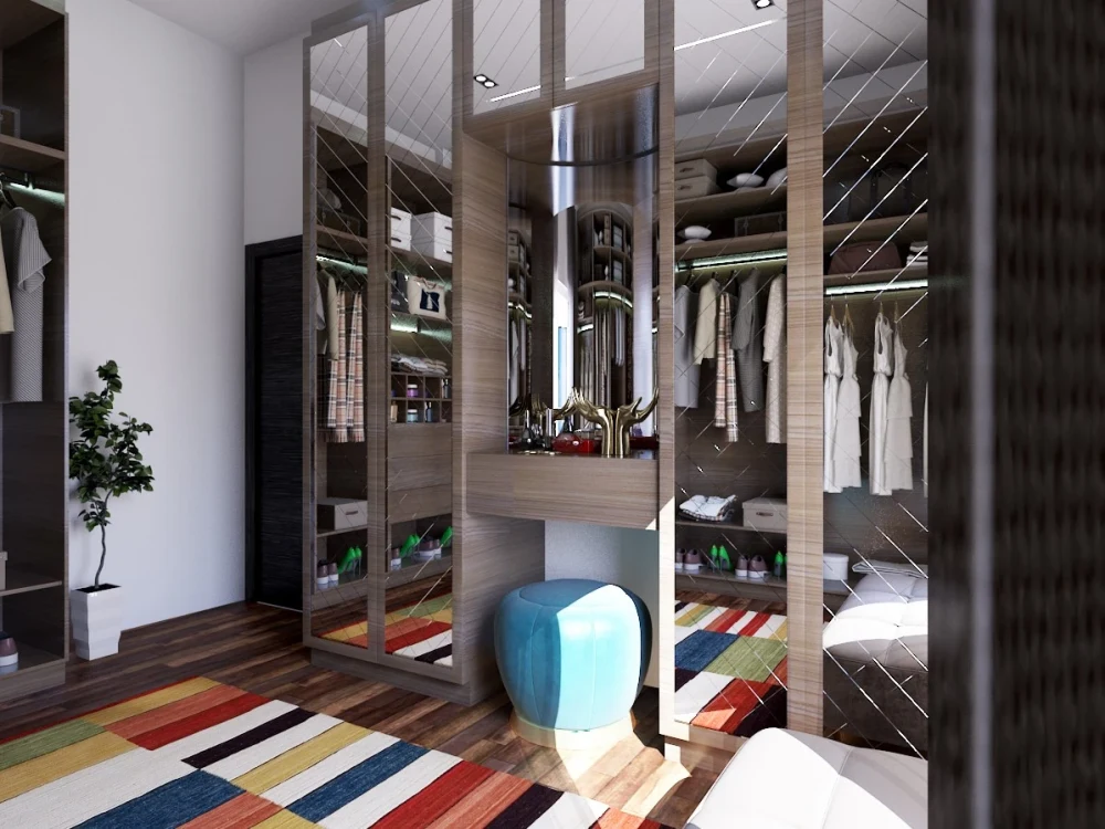 High-quality best 3D & 2D wardrobes design and closet design for your ...