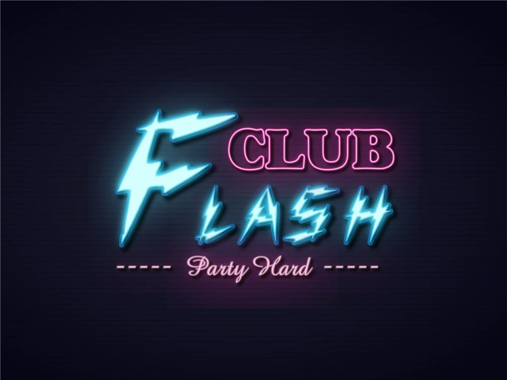 A NEON TEXT LOGO | Upwork