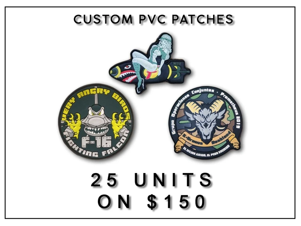 Quality custom PVC patches with delivery | Upwork
