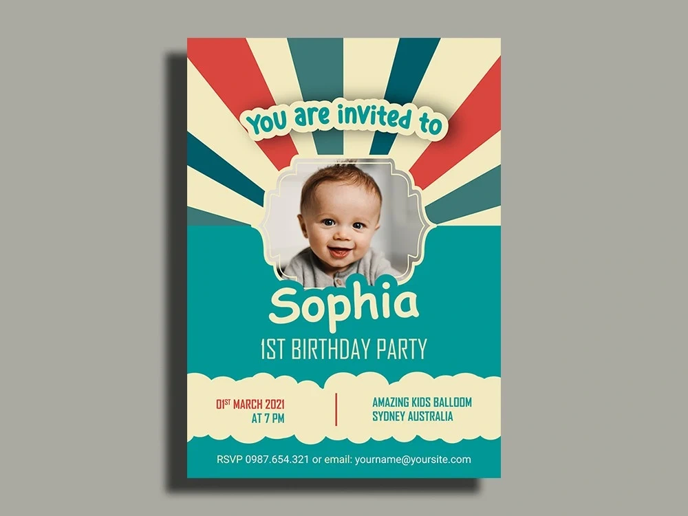 An invitation card designed for your occasions | Upwork