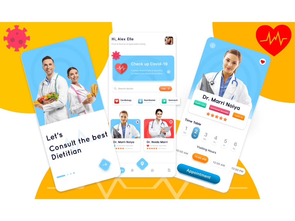 A modern mobile App UI UX Design | Upwork