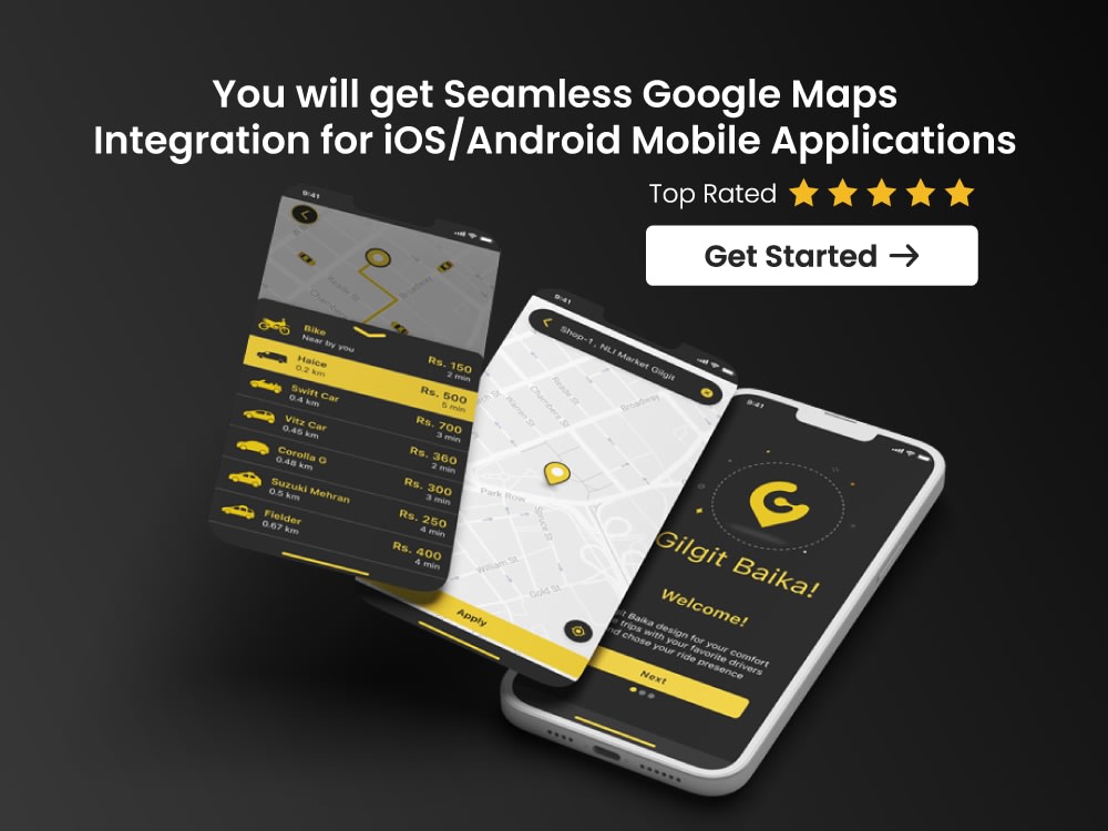 Seamless Google Maps Integration for iOS/Android Mobile Applications | Upwork