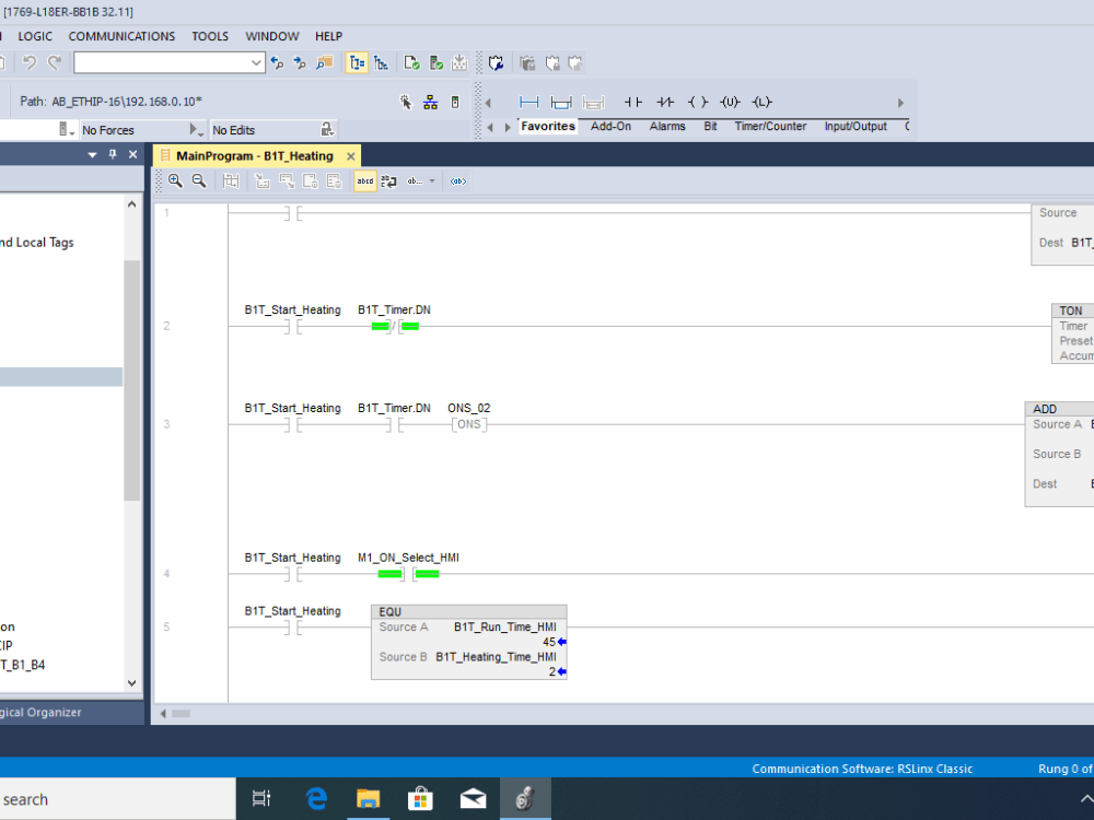 PLC - HMI - SCADA Program of Rockwell Automation (Allen-Bradley) | Upwork
