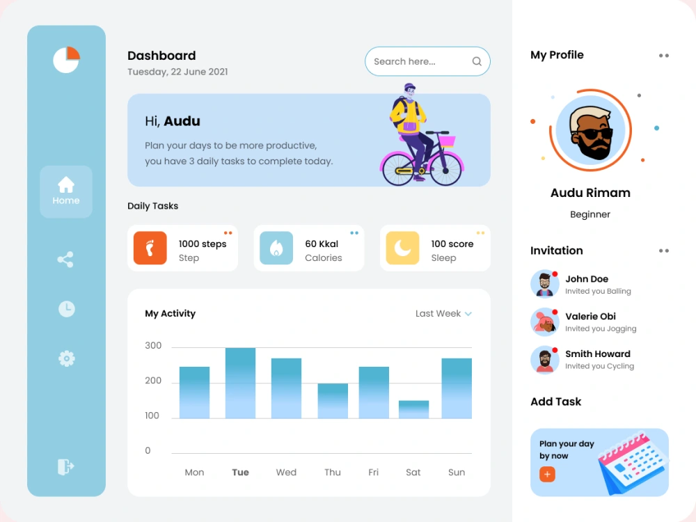 An amazing UI design for your business | Upwork