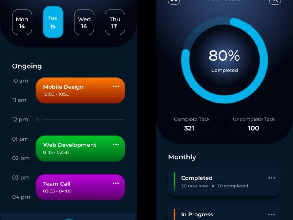 An amazing UI design for your business | Upwork