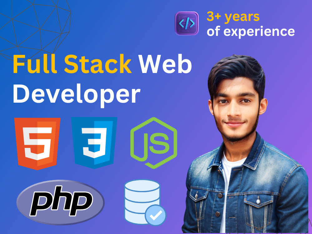 Full Stack Web Developer Html Css Js Php Mysql Upwork 6018