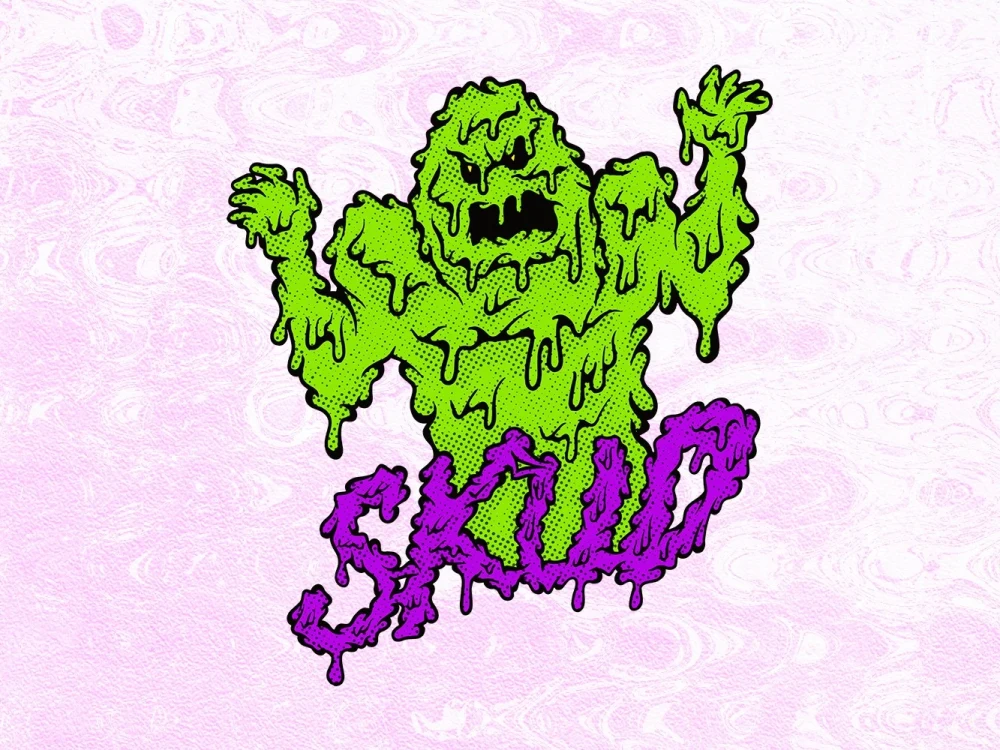 A melted/dripping/psychedelic/trippy style logo | Upwork