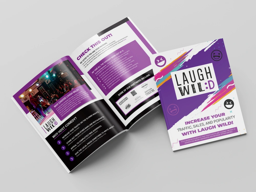 A clean Brochure Design, Company Profile, Catalog, Booklet, Magazine ...