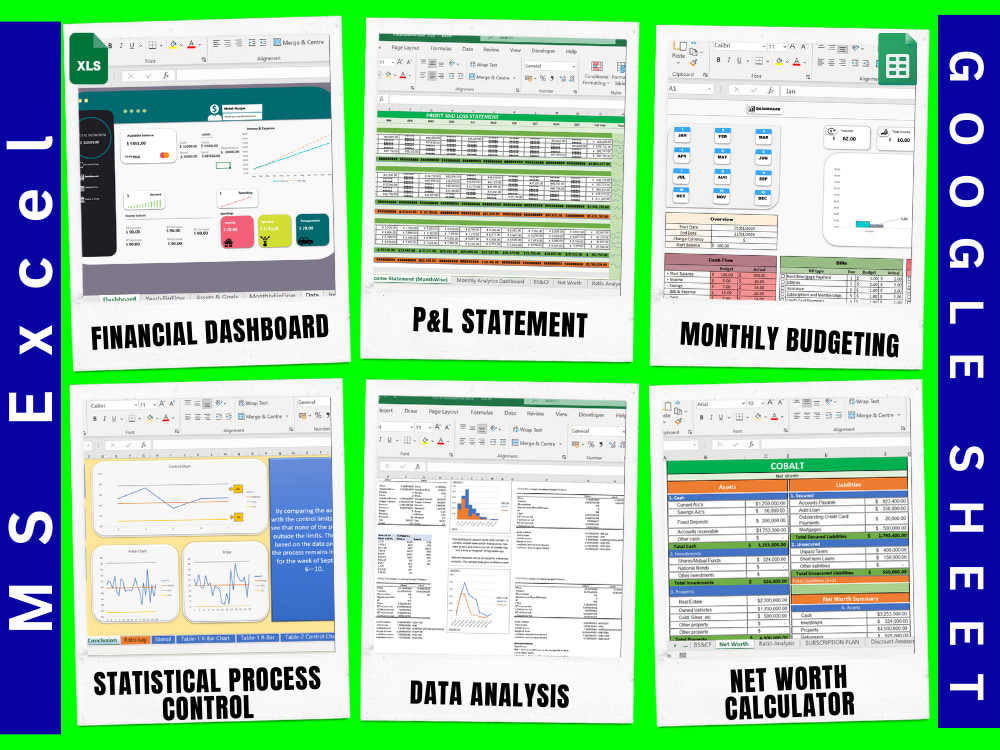 Excel & Google sheets expert, Formulas, Macros, VBA, Dashboards ... Excel & Google sheets expert, Formulas, Macros, VBA, Dashboards ...