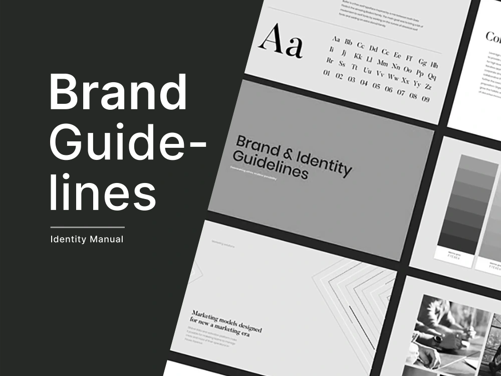 A Brand Book identity manual | Upwork