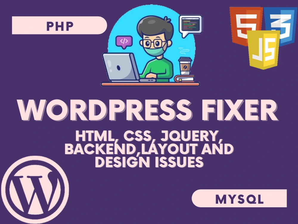 Customizationfixation Of Wordpress Related Issues Upwork