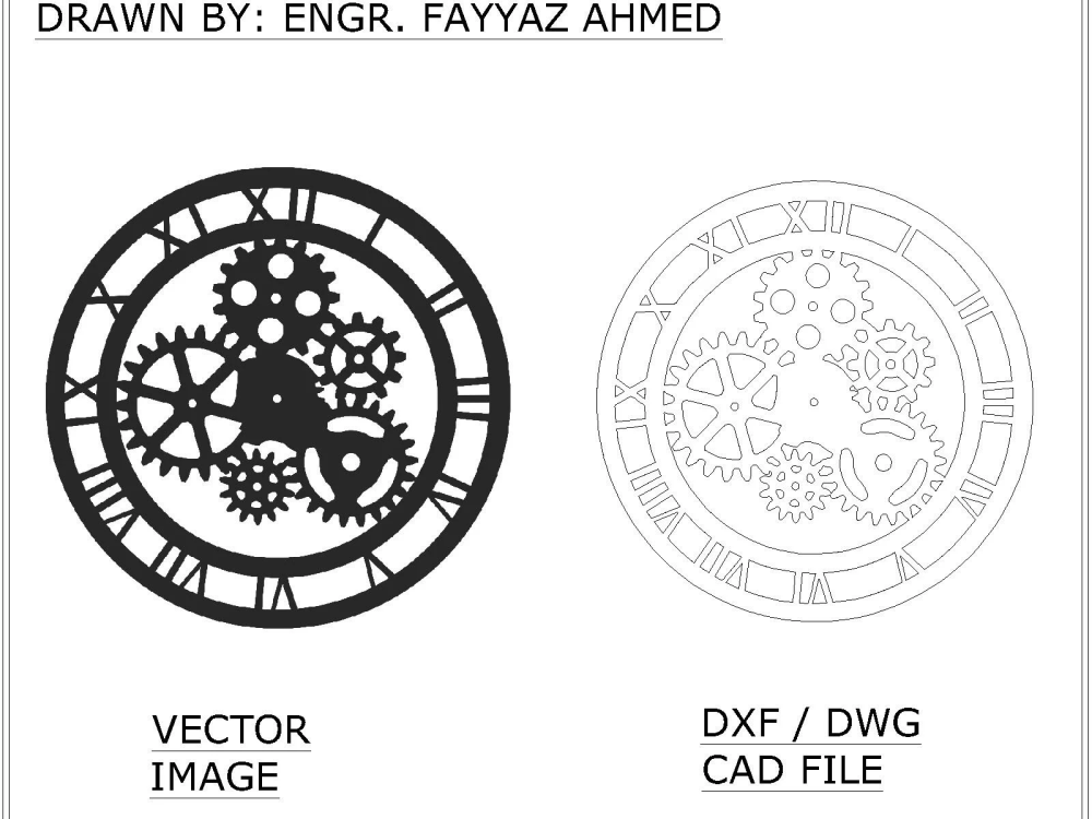 Any image a DXF, DWG or SVG vector tracing file for CNC machines | Upwork