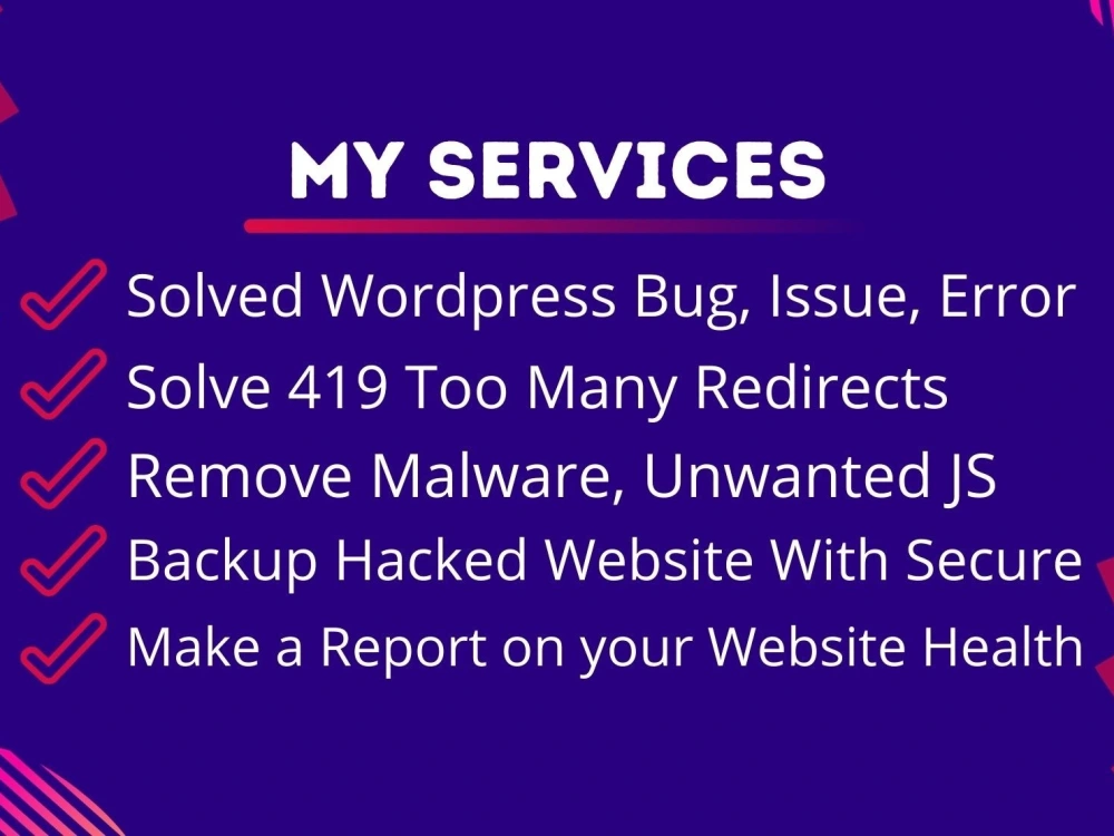 WordPress bugs or errors fixed within 1 hour | Upwork