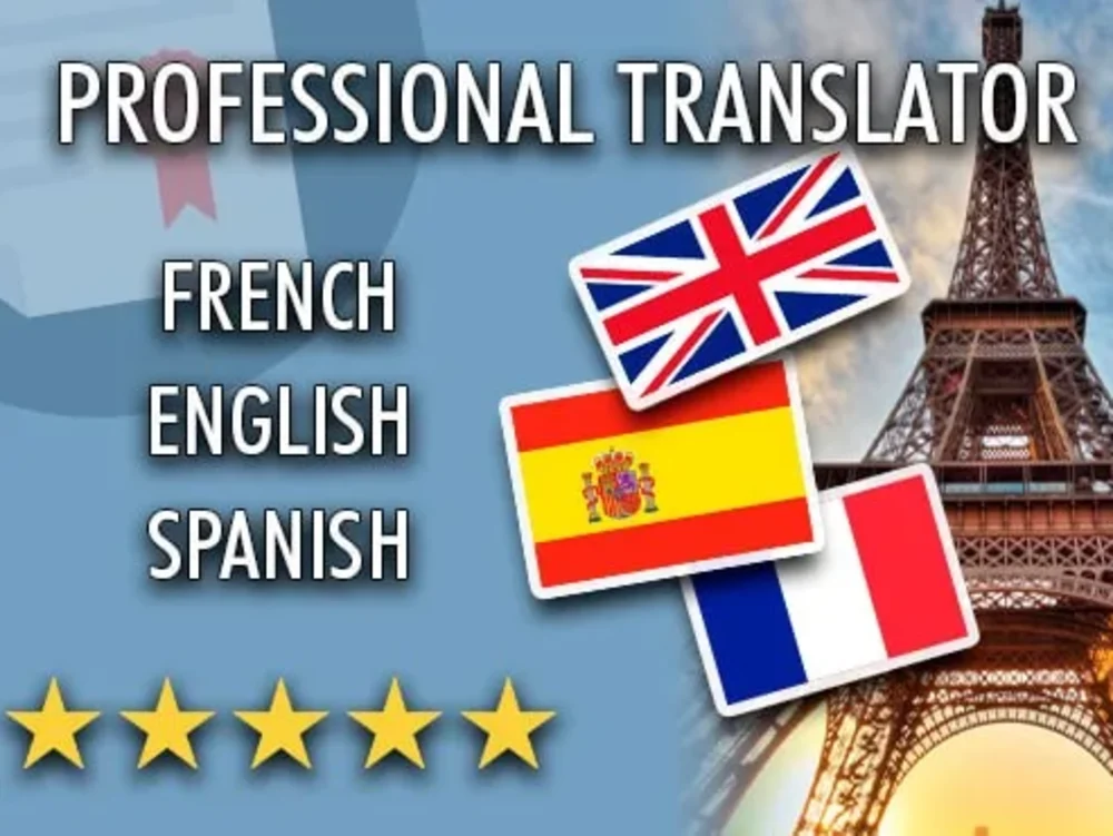 Your documents translated from English to Spanish or French | Upwork