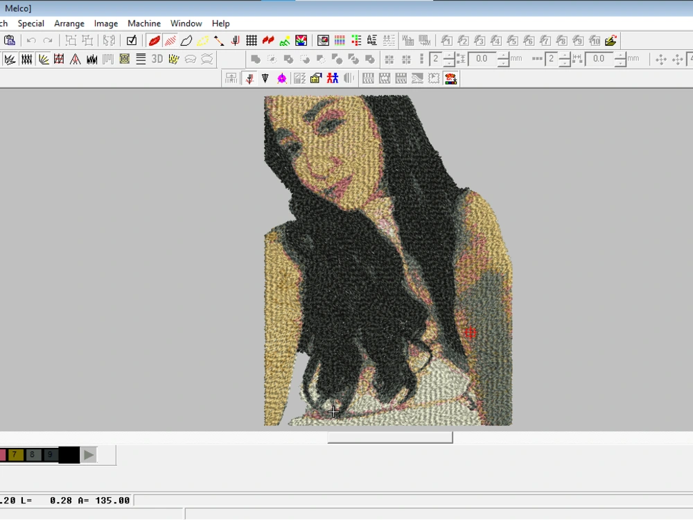 Unique and diverse digitized designs in different shapes and sizes | Upwork