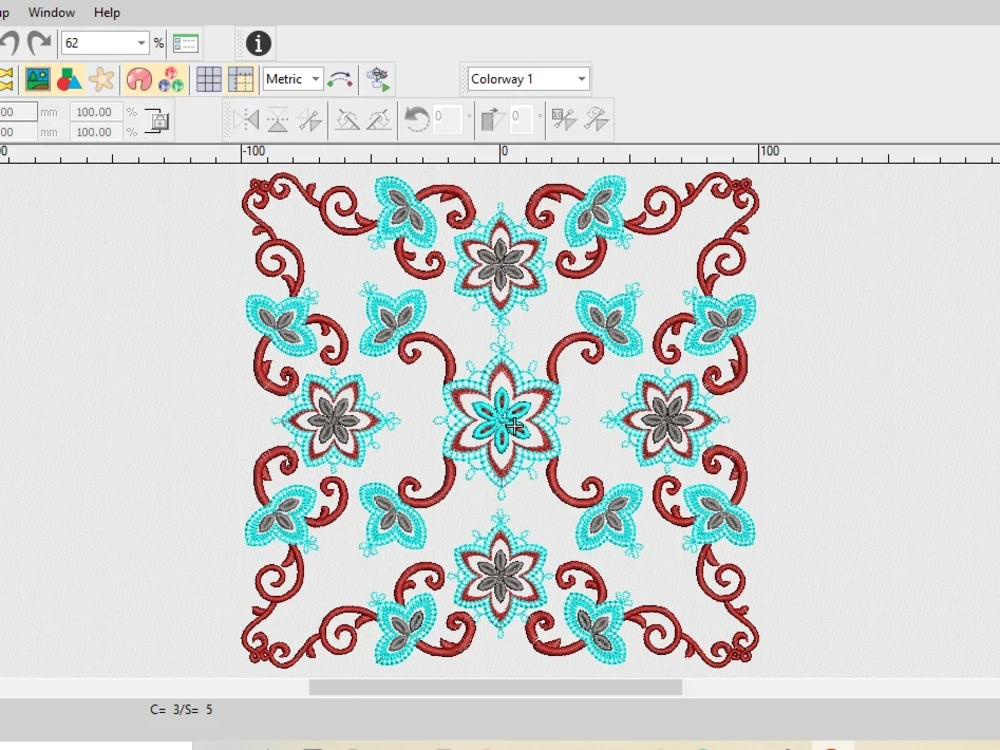 Unique and diverse digitized designs in different shapes and sizes | Upwork