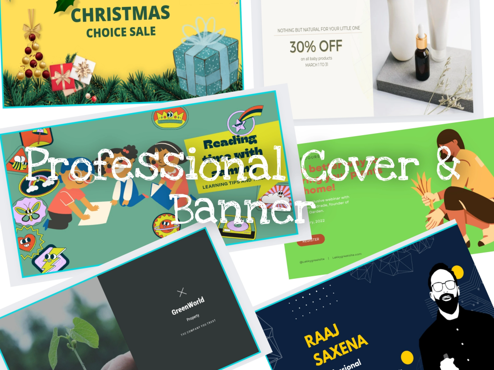 A professional Facebook cover photo banner design in 1 Day | Upwork