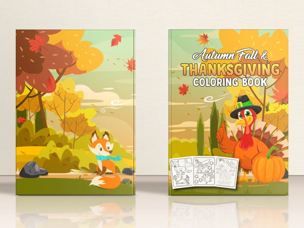 Awesome kdp coloring book cover and interior design for you | Upwork