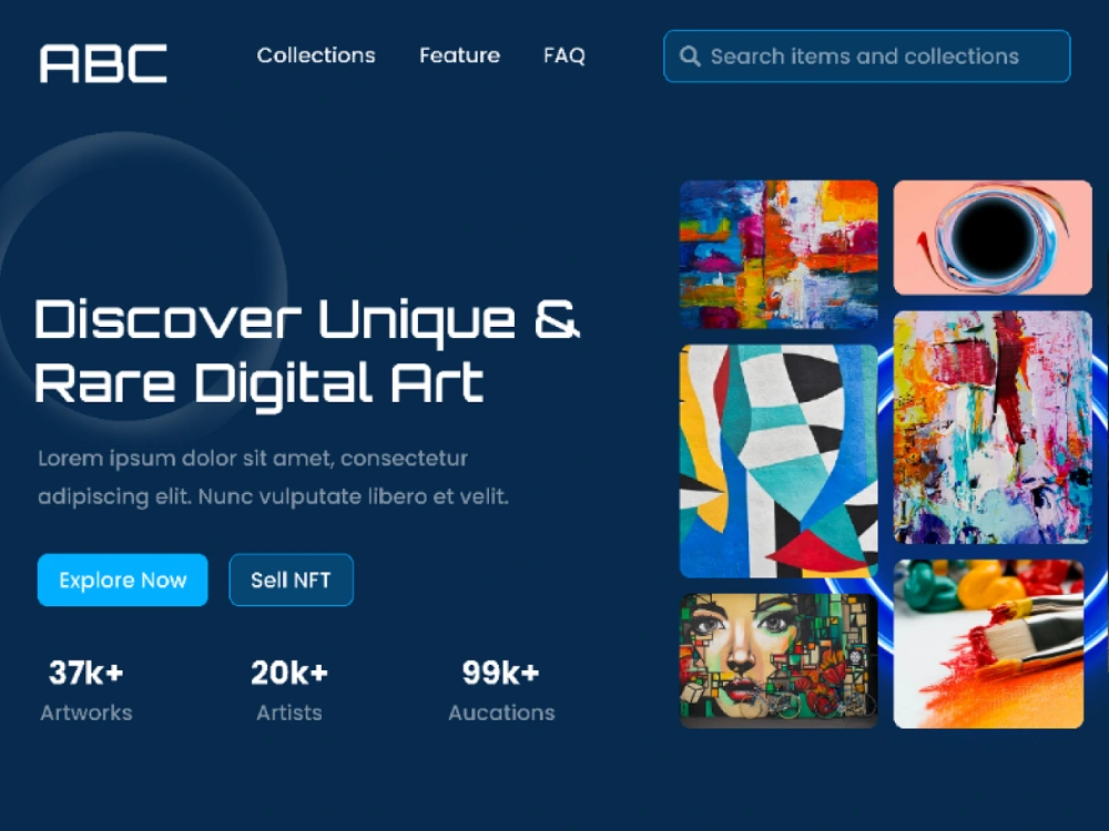 Professional, modern UI UX website design | Upwork