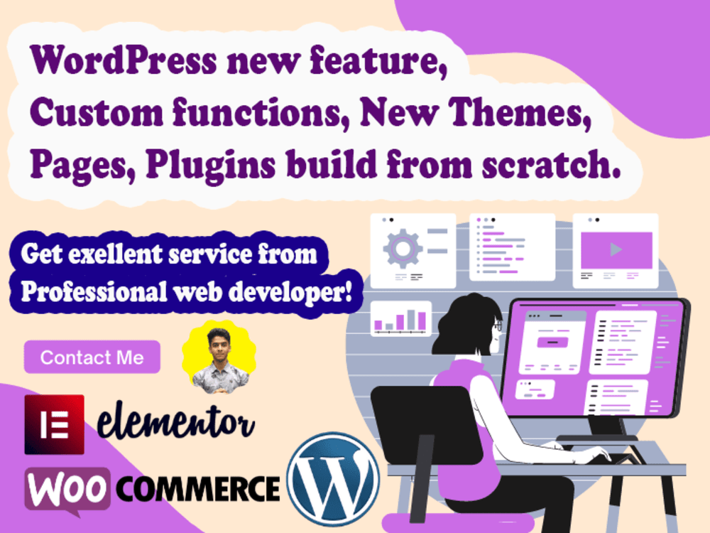 WordPress new features, Pages, Plugins, Custom function Or Redesign service | Upwork