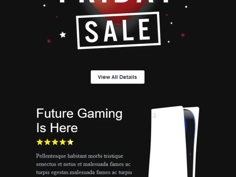 A Fully Responsive HTML Email newsletter Template | Upwork