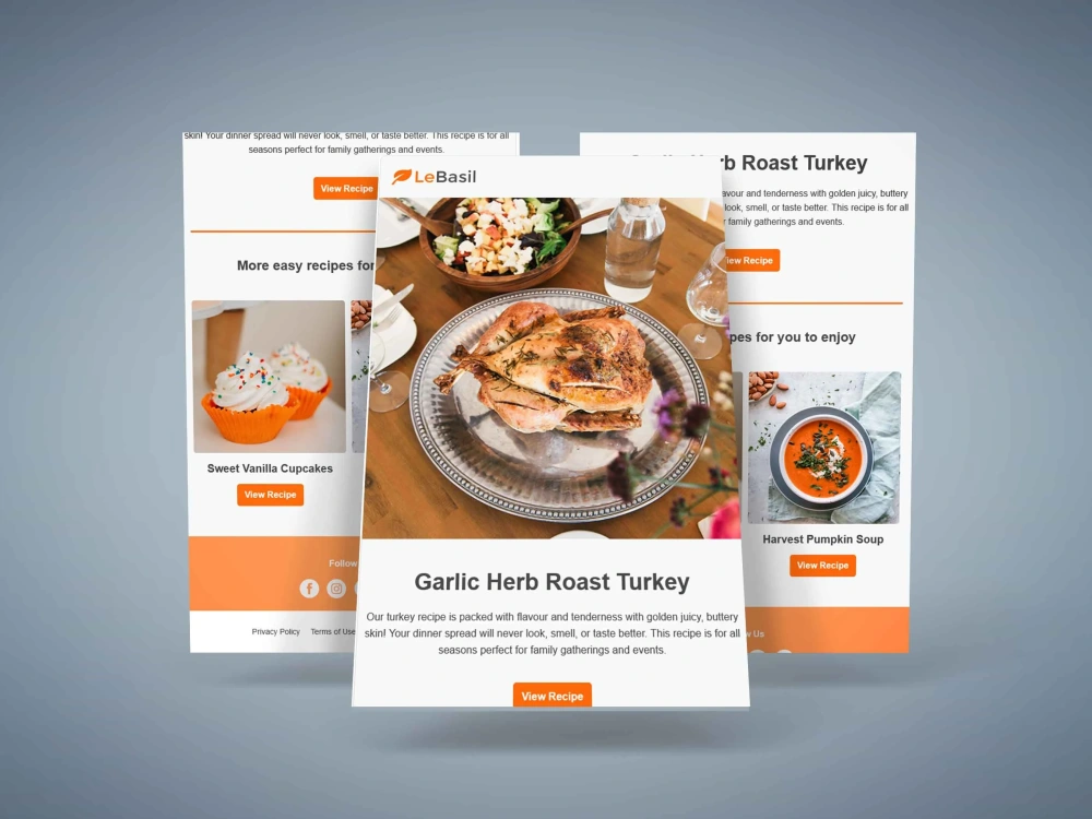 A Fully Responsive HTML Email newsletter Template | Upwork