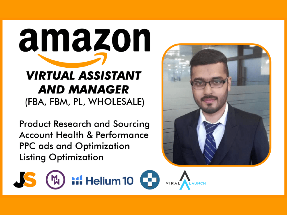An Amazon proficient virtual assistant with an experience of 3+years | Upwork