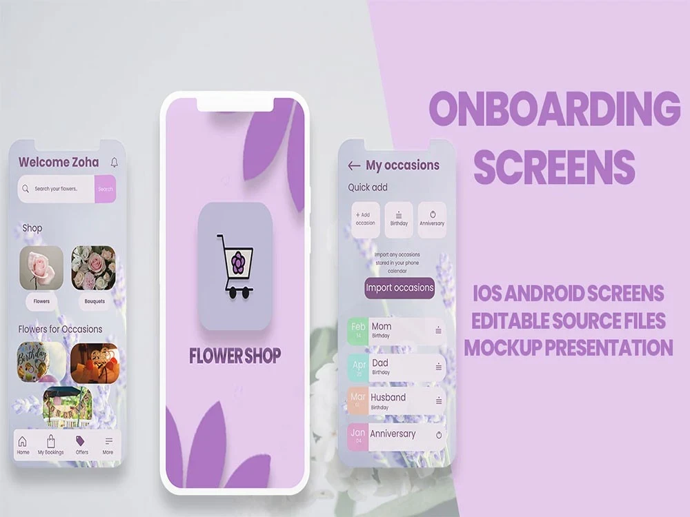 Onboarding screens for your app | Upwork