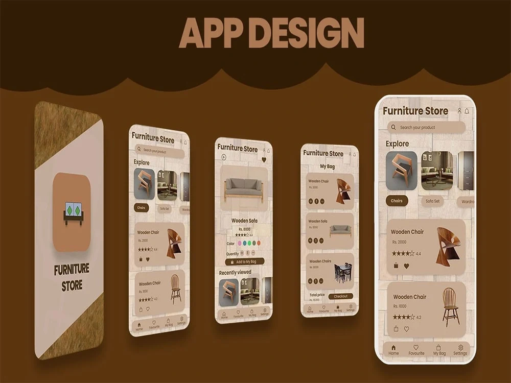 Creative app design for your app | Upwork
