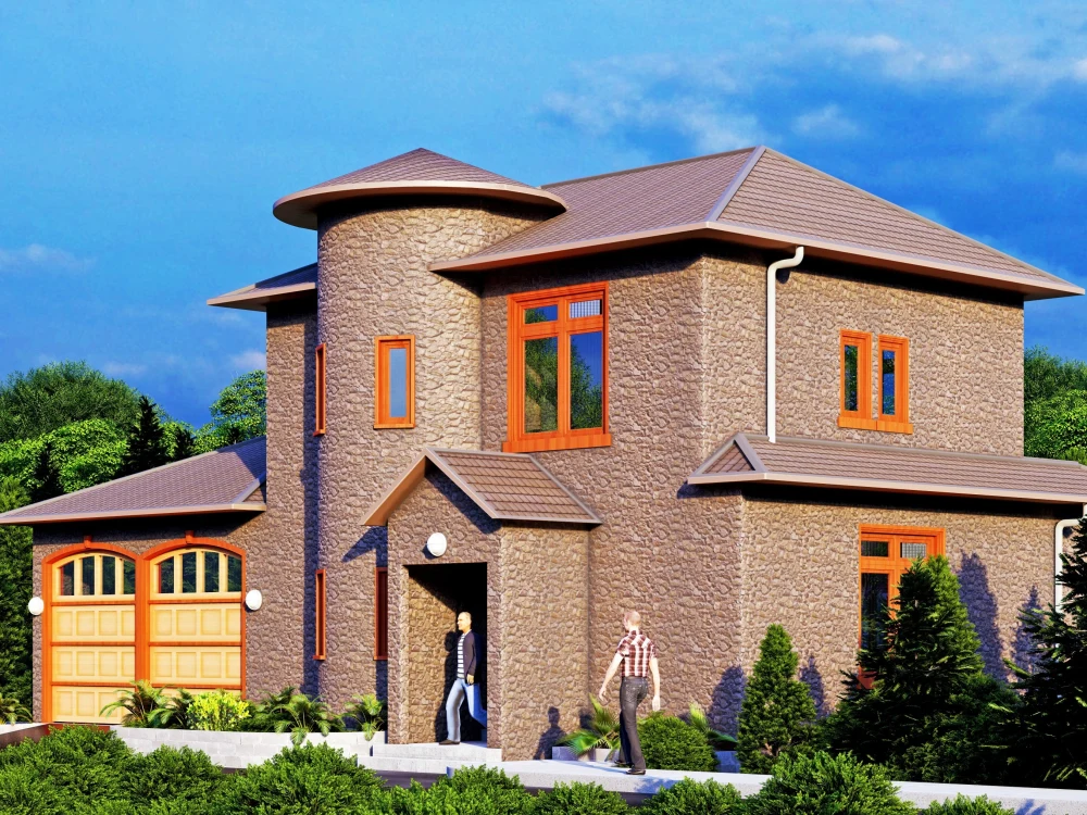 A fantastic 3d Exterior Model of Building | Upwork