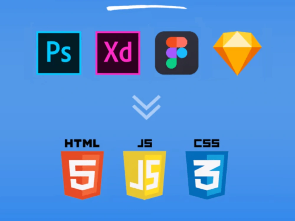 Convert PSD, XD, Figma, Sketch to HTML, CSS, JS | Upwork