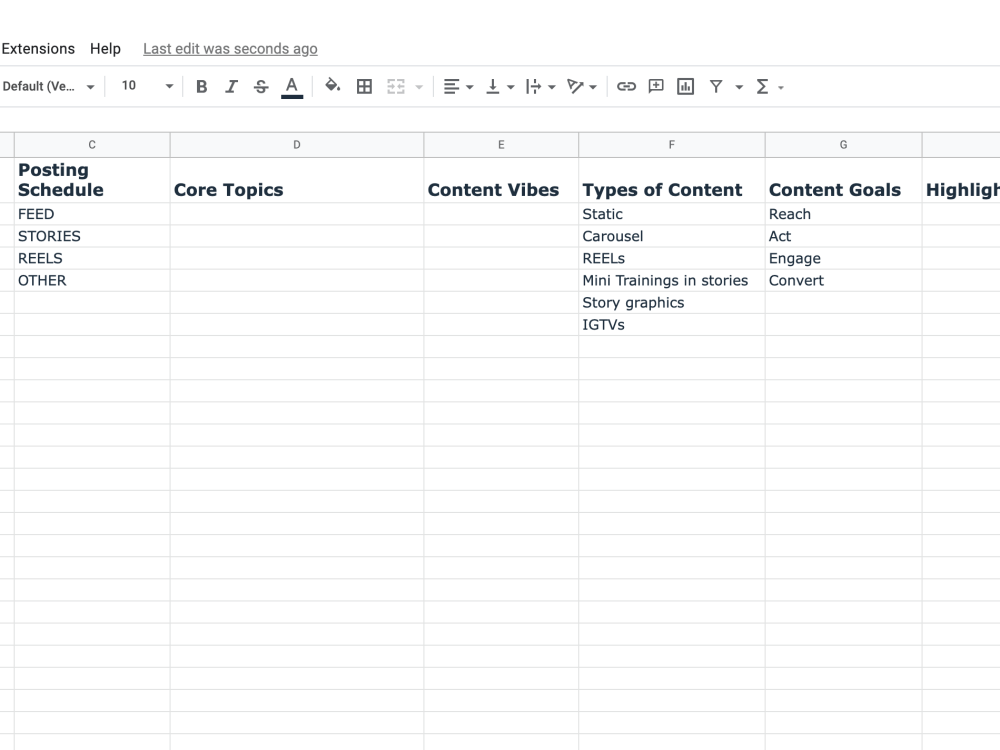 A full social media content strategy & set of templates | Upwork