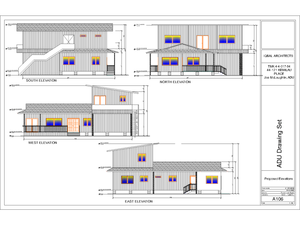 Residential permit drawings set as per code | Upwork