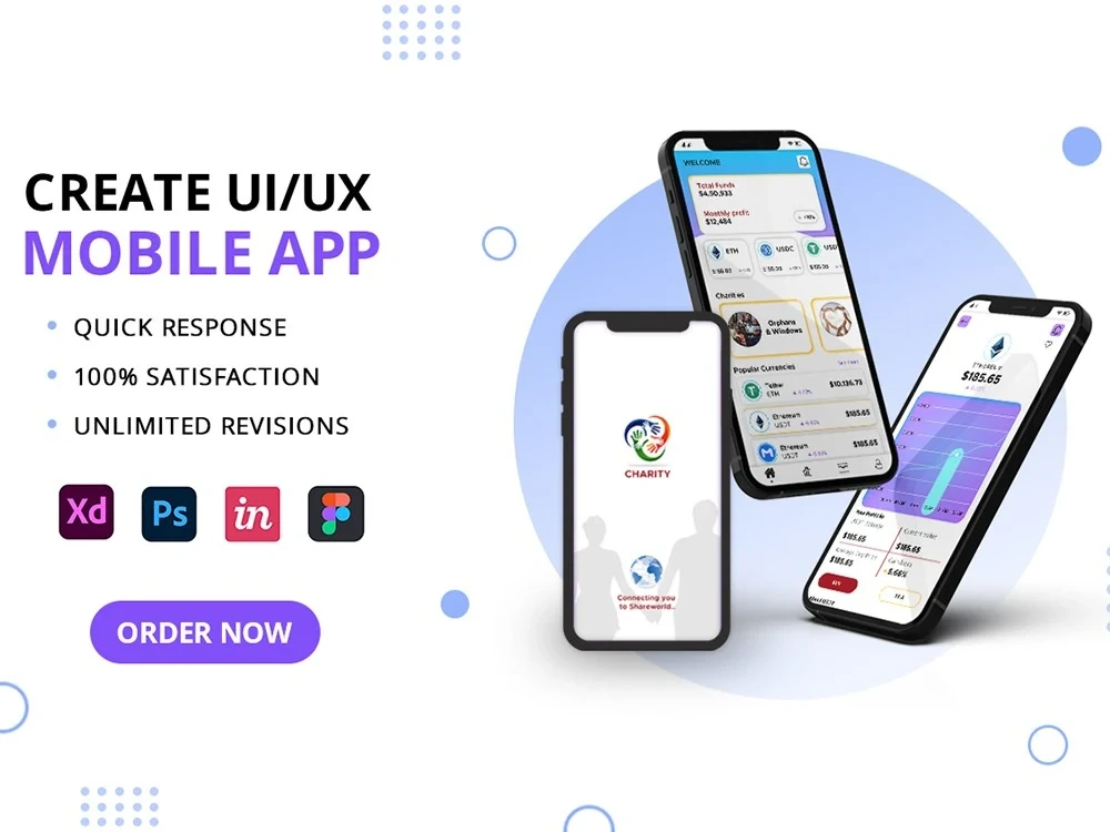 Design UI UX mockup mobile apps | Upwork