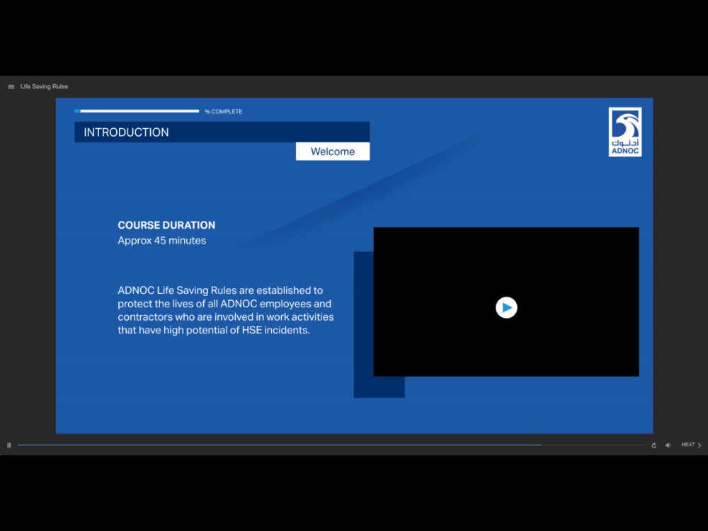 A scorm and xapi compliant eLearning course | Upwork