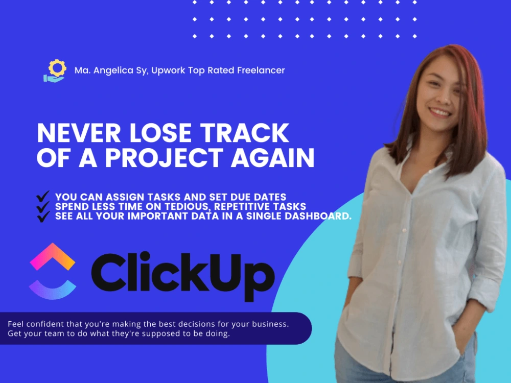 A customized ClickUp list or space template for your business process ...